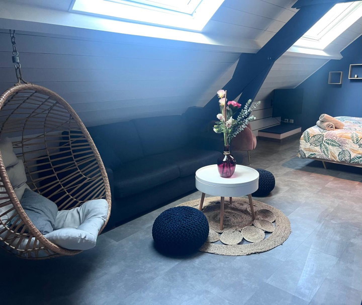 Suite La Parenthèse Cosy Avec Salon Prive 25m2 Wifi Netflix Duclair - Seine-Maritime