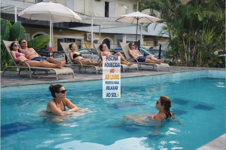 Hotel Pousada Iracemar, 60m Da Praia Da Enseada, Piscina Aquecida Ao Ar Livre Para Relaxar Em Qualquer Estação, Café Da Manhã, Estacionamento, Recepção 24h, Aproveite O Mar, Passeios E Atividades Náuticas A 100 Metros - Santos
