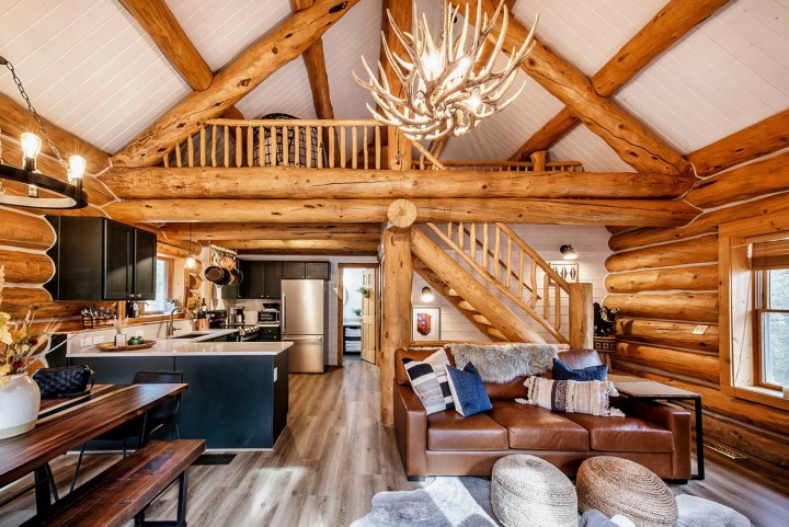Remodeled Fairplay Log Cabin W/ Wood-burning Sauna - Alma, CO