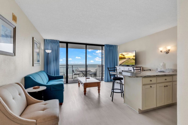 Hosteeva Beach View 1br Ocean Forest Plaza Condo - South Carolina