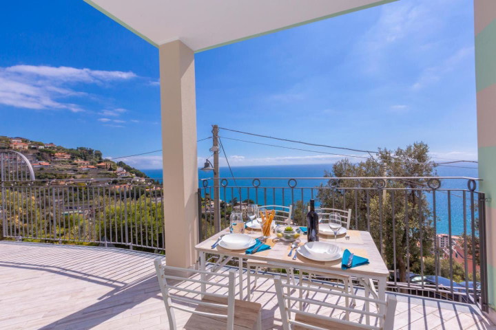 Serena 1 Amazing Sea View - Happy Rentals - Alassio