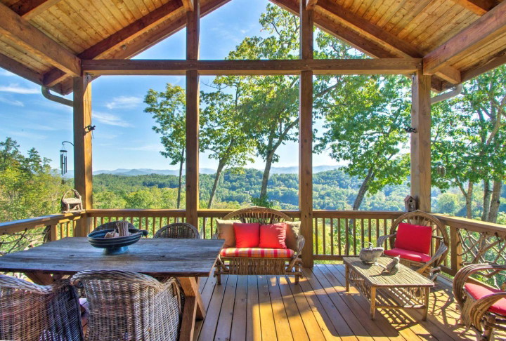 Bryson City Condo W/ Spectacular Views & Amenities - Cherokee, NC