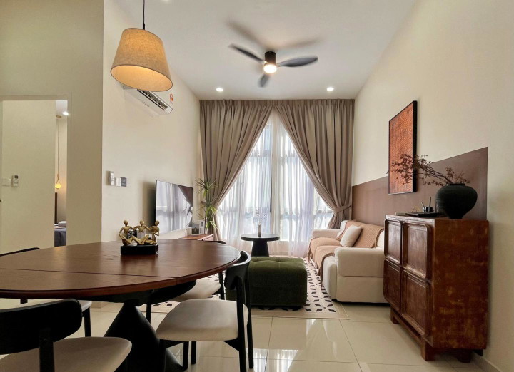 Space Residency -- High Floor & City View & Ksl Mall #2br2b #4px By Cowidea - Johor Bahru
