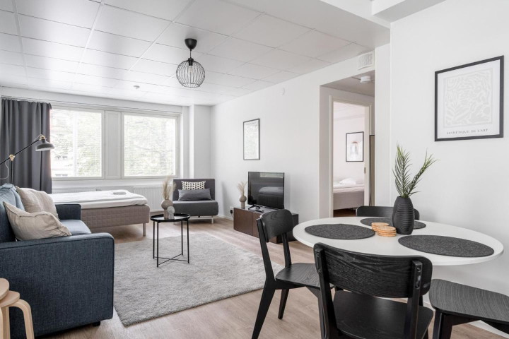 Spacious 1br At Downtown With Balcony - Pirkanmaa