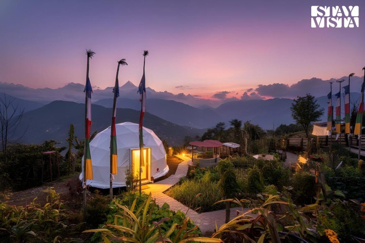 The Stargazer By Stayvista - 1bhk Mountain-view Cottage With Garden - Tibet