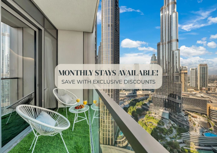 Smartstay At Grande Signature - Burj Khalifa View - 5 Min Dubai Mall - Downtown Dubai - Brand New Luxury Apartments - Dubai