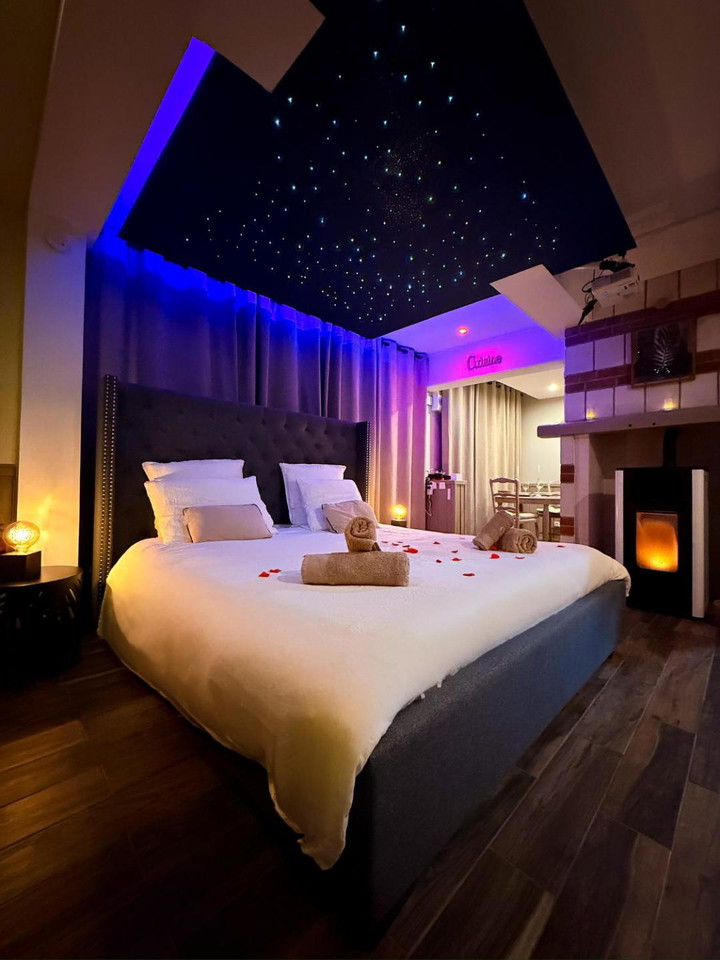 L'évasion ÉToilée - Jacuzzi Spa Sauna Hammam - Somme