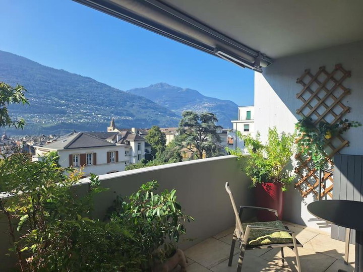 Appartement Centre De Sion Avec Parking - Sion