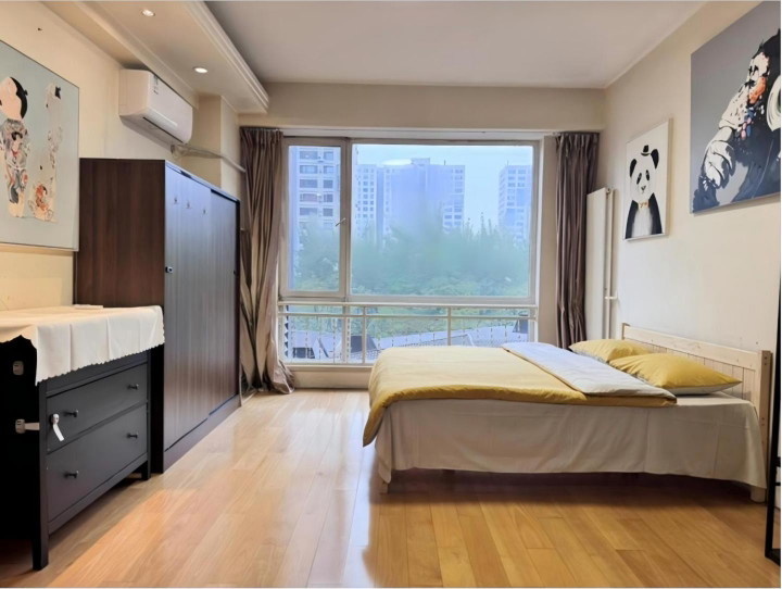 Beijing City Center Cozy Family Apt With Queen-sized Beds - Peking