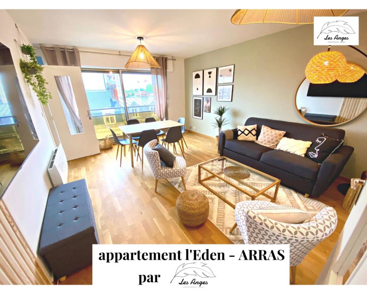 L'eden - Centre Historique - 2ch - Ascenseur - Spacieux 75m2 - 6 Pers - Parking Public En Face - Pas-de-Calais
