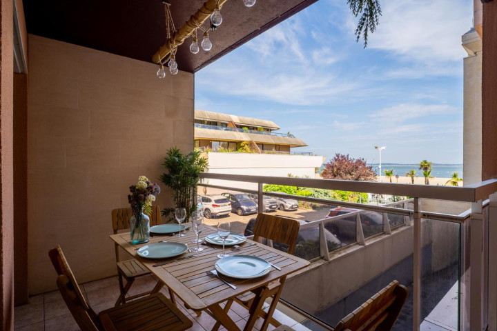 La Brise Marine - Appt Avec Balcon 50m De La Plage - Arcachon
