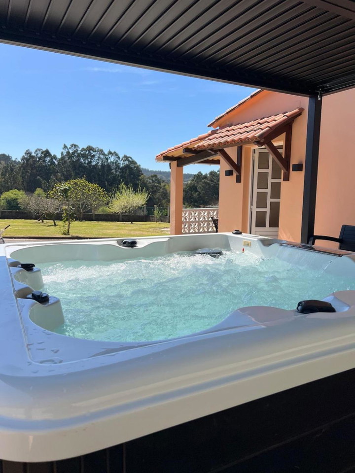 Casa Con Piscina Y Jacuzzi Abegondo A Coruña - Cambre