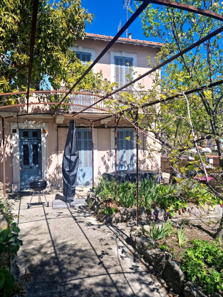 1920's House With Garden & Sea View Near Historic Centre - La Roquette-sur-Siagne