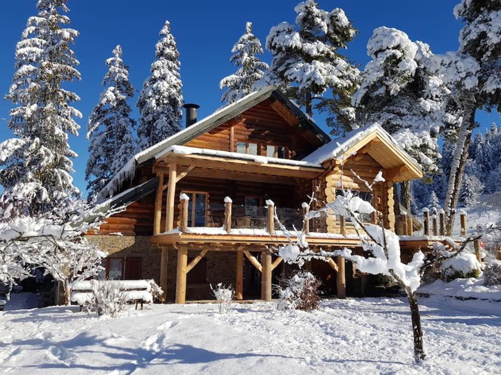 Magnifique Chalet En Rondins Avec Sauna - Vercors - Méaudre