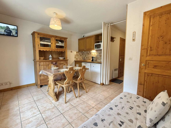 Charmant Studio Cabine à Praz-sur-arly, Ideal Pour 4 Avec Parking, Proche Village Et Remontées - Megève