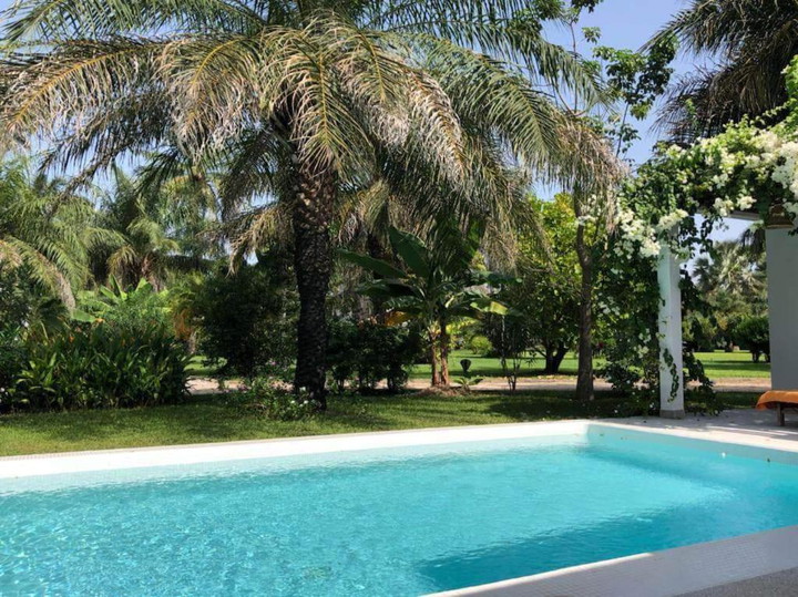 Villa Citrons Verts Dans Un Parc Arboré Vue Mer - 세네갈