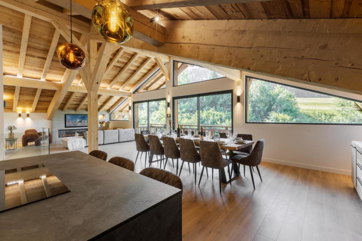 Chalet Des Granges 12 Personnes Spa Et Cinéma - Morzine