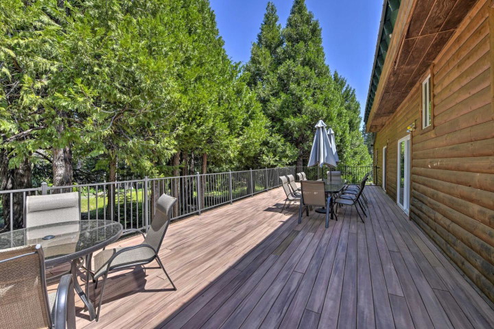 Secluded Camp Connell Home W/ Deck + Fireplace! - Bear Valley, CA