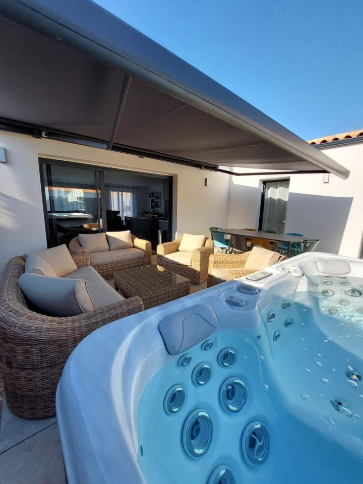 Villa 2026 Classée 4 éToiles Avec Jacuzzi Proche Plages - Saint-Palais-sur-Mer