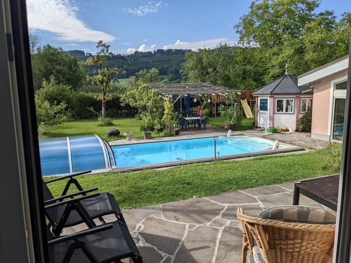 Schöne Wohnung Mit Terrasse, Garten Und-pool - Salzburg
