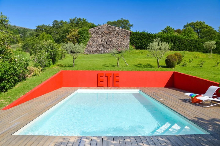 Maison Spacieuse Avec Piscine à Saint-lager-bressac - Privas