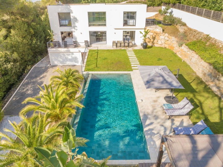 9m Of Center, Cannes High Luxe Villa Mila 6bdrooms Heated Pool Sauna Cinema Fitness - Grasse
