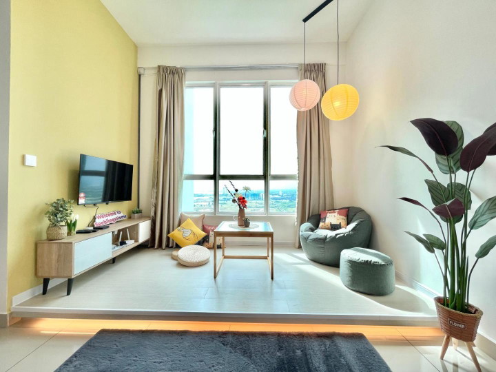 Amber 2b2b Cozy Apt Wi-fi Tv Box Near Encore Melaka - Malacca