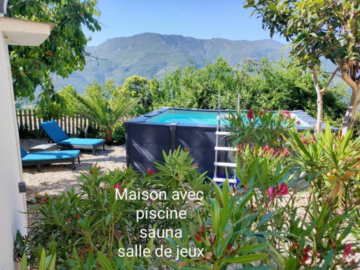 Maison Corse Avec Piscine Et Sauna - La Casa Lilia - Corsica