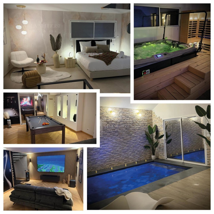 Maison Privative Avec Piscine Intérieure, Spa, Sauna, Cinéma Et Billard - Haute-Saône