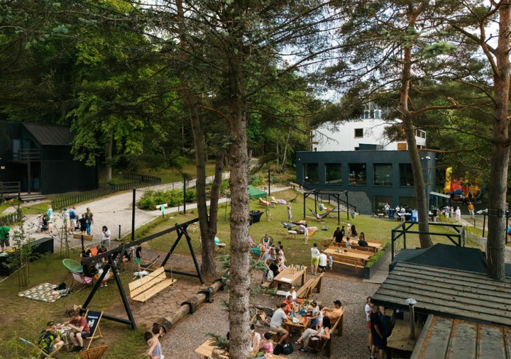 Narusa Leśna Przystań - Domki I Apartamenty W Lesie We Fromborku Nad Zalewem Wiślanym - Mazury