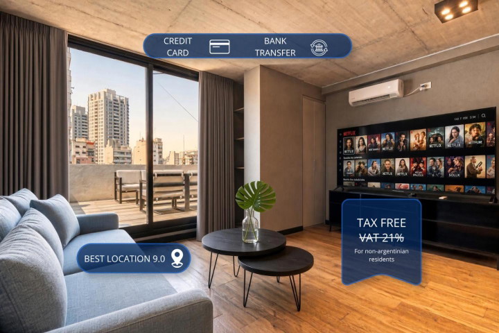 Live Palermo Hollywood Boutique Apartments - Buenos Aires