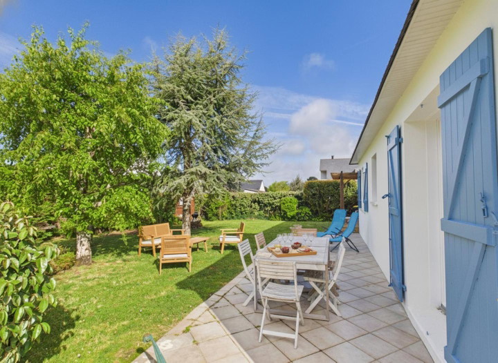 Maison Chaleureuse Pour 7 Avec Jardin - Carnac