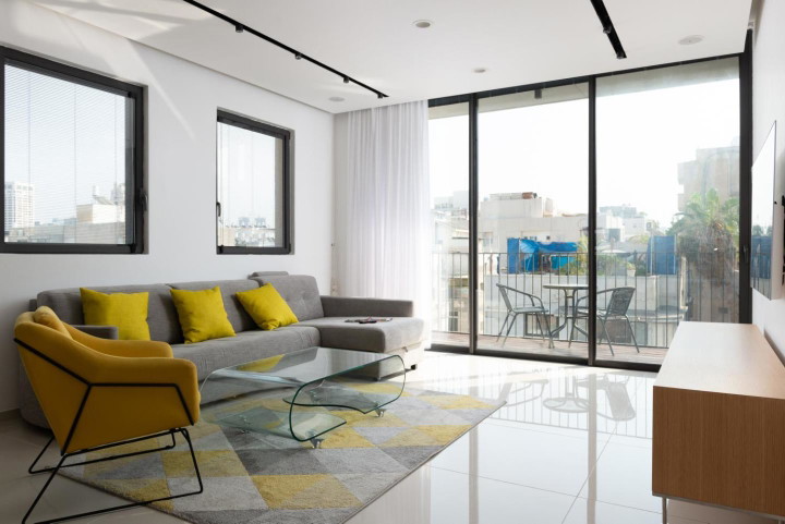 Luxury 2bdrm Balcony & Parking Close To The Beach - Tel Aviv-Yafo