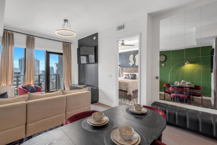22nd Floor Luxury Midtown Atl Haven -2mi From Mbs & Sfa - Atlanta, GA