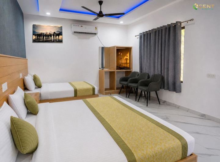 Qcent Bairagarh Resort Rishikesh - Uttarakhand
