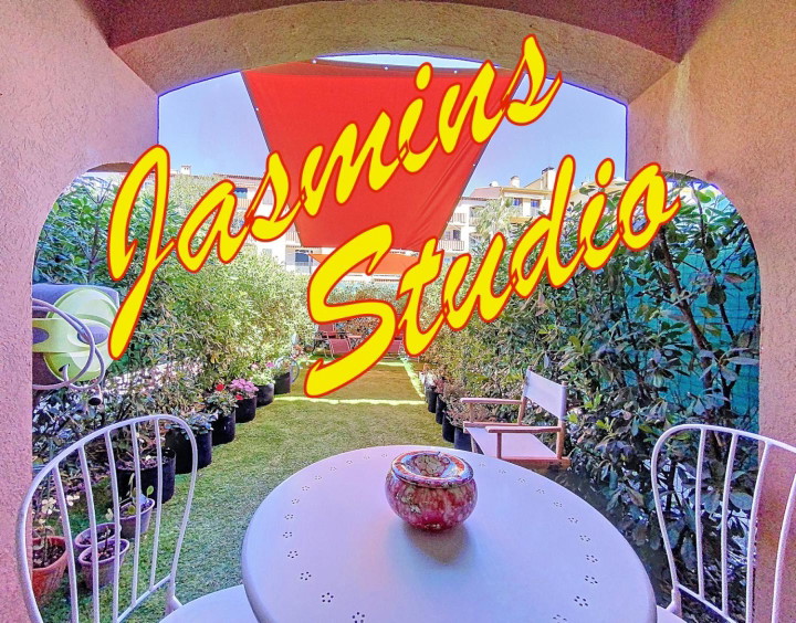 Cosy, Wi-fi, Jardin & Parking, Jasmins Studio Entre Cannes Et Antibes - Mougins