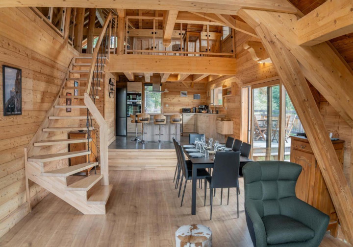 Résidence Pramouton - Sublime Chalet Aux Grands Espaces De Convivialité Mae-3591 - Les Orres