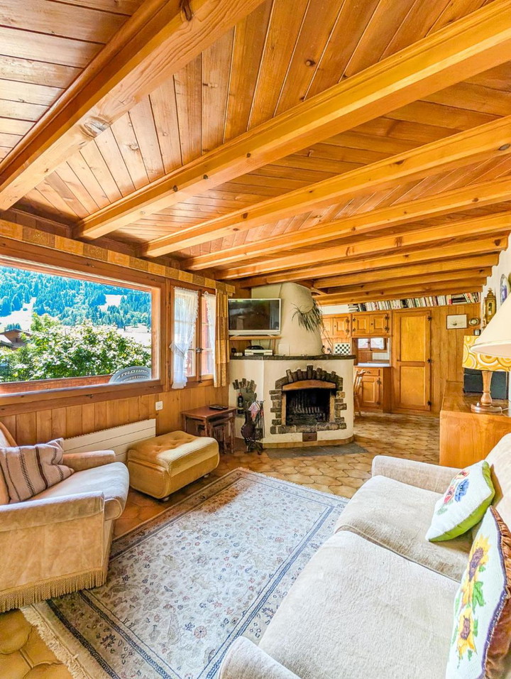 Grand Chalet Familial Avec Cheminée Aux Diablerets - Leysin