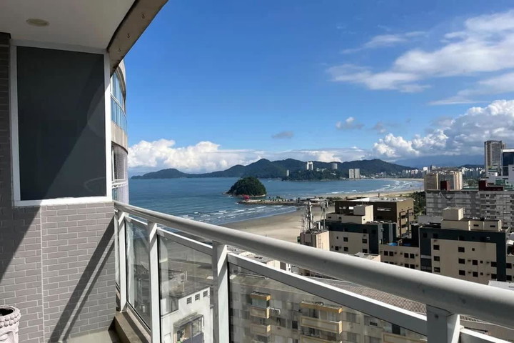 Studio Vista Mar No Unlimited Ocean Front - Santos State