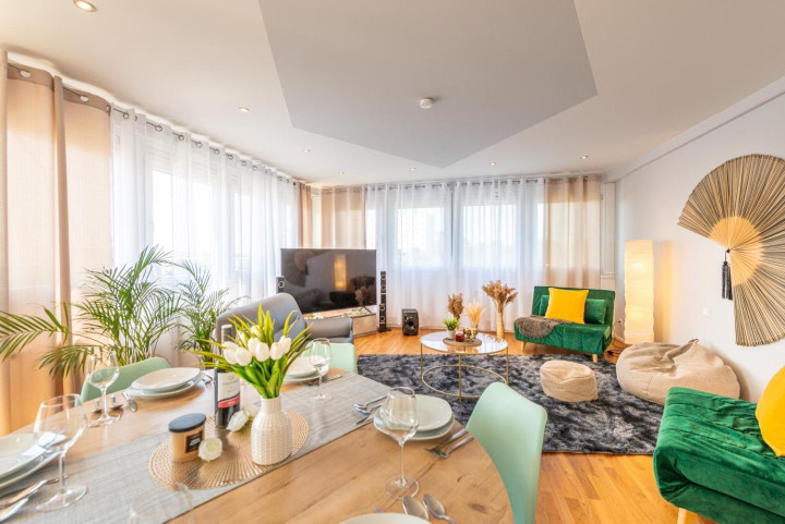Top-penthouse Stuttgart Airport-messe Parkplatz & Terrasse - Esslingen am Neckar