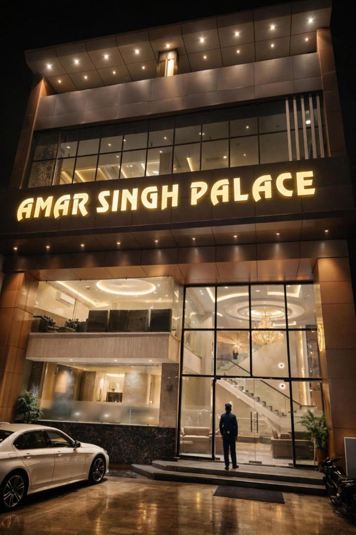 The Taj Mahal View Amar Singh Palace - Rajasthan