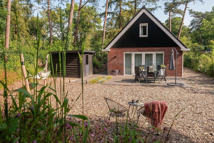 Modern En Vrijstaand Vakantiehuis In Het Bos - Nunspeet