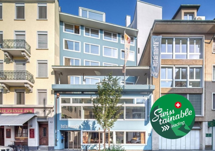 Hotel Marta - 1950's Architecture In Zurich's Vibrant Old Town, Near Main Station - Kloten