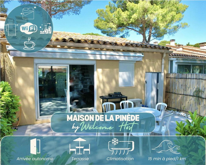 Maison De La Pinède, Villa 7 Pers + Terrasse - Marseillan