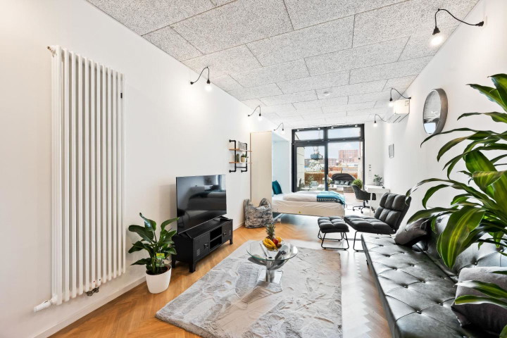 Lit Living - Luxus Loft - Box Spring - Air Con - Bbq - Panorama - Mannheim
