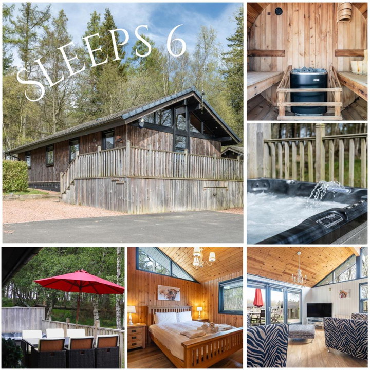 Cabin W Hot Tub, Sauna, King Beds, National Park - Northumberland