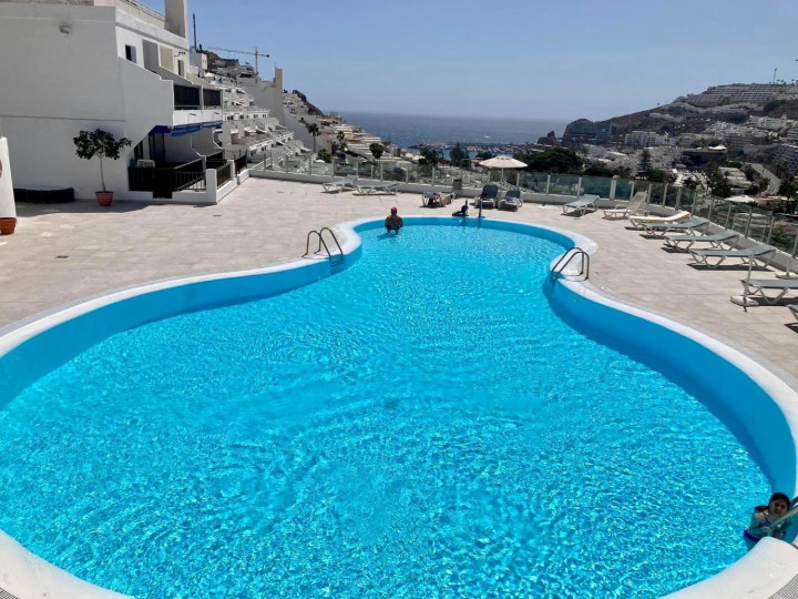 Ale Apartment And Suite Ocean View In Puerto Rico With Heated Swimming Pool, Free Wi-fi - Only The Suite Has Air Conditioning And Tropical Garden - Puerto de Mogán
