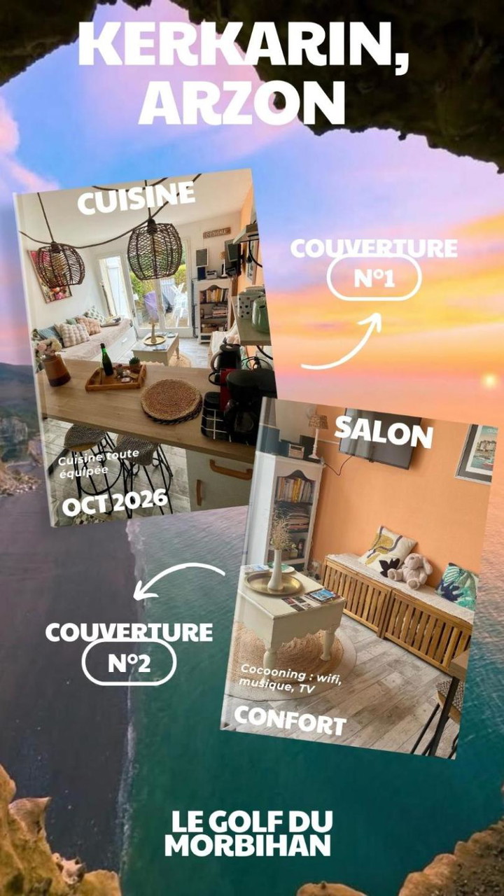 Arzon Maisonnette Proche Plage Kerkarin - Larmor-Baden