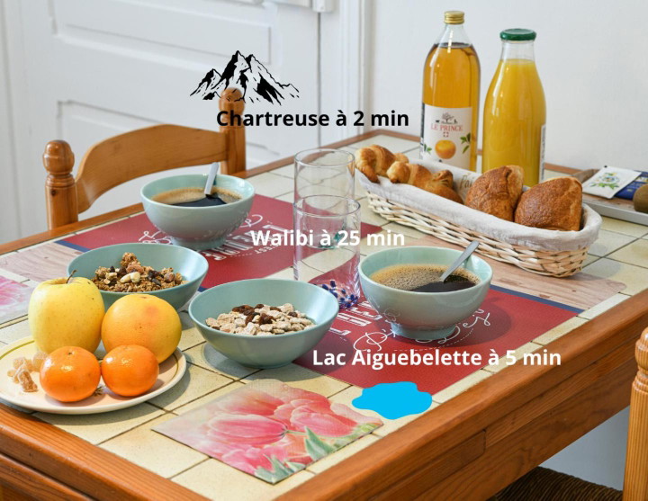 Chambre Chez L'habitant - Business & Détente - Lacs & Chartreuse, Proche A43 - Savoie