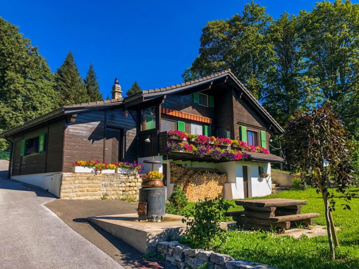 Chalet En Pleine Nature Avec Spa - Switzerland